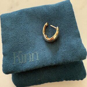 Kinn | Jewelry | Single Kinn Studio Teardrop Hoop Earring | Poshmark
